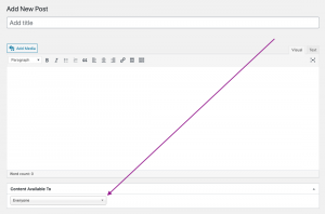 Restricting the content of page or post » Restricted Content for WordPress