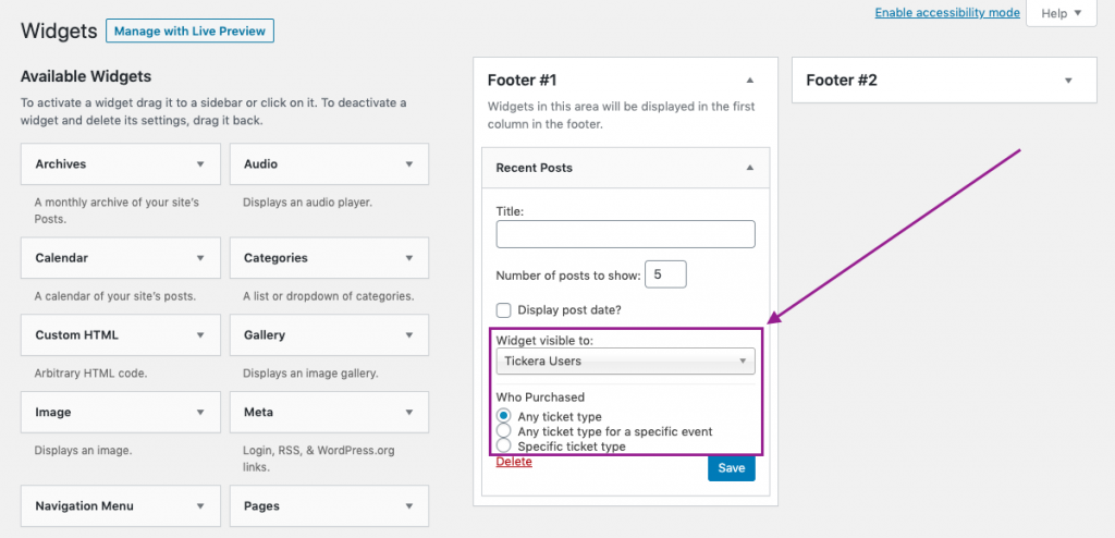 Tickera Integration » Restricted Content for WordPress